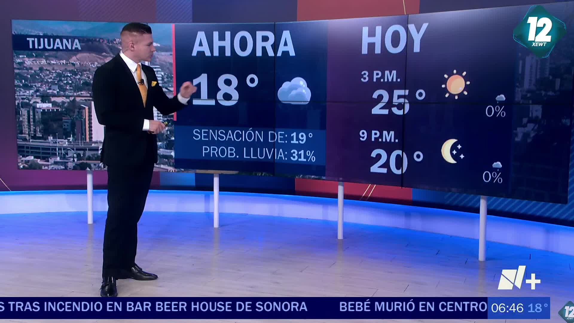 Clima en Tijuana: Empieza la Semana con Clima Agradable | N+