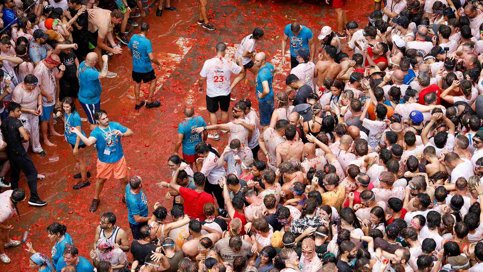 Así se Vivió la Famosa Tomatina en España | N+