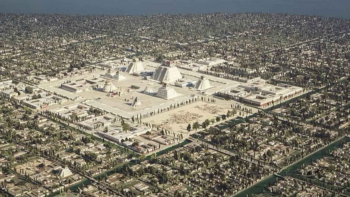 Reconstruyen en 3D la Tenochtitlan de 1518 | N+