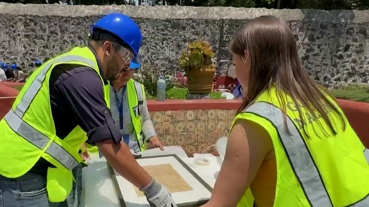 Cascos Azules, los Héroes del Patrimonio Cultural, Estuvieron en México ...