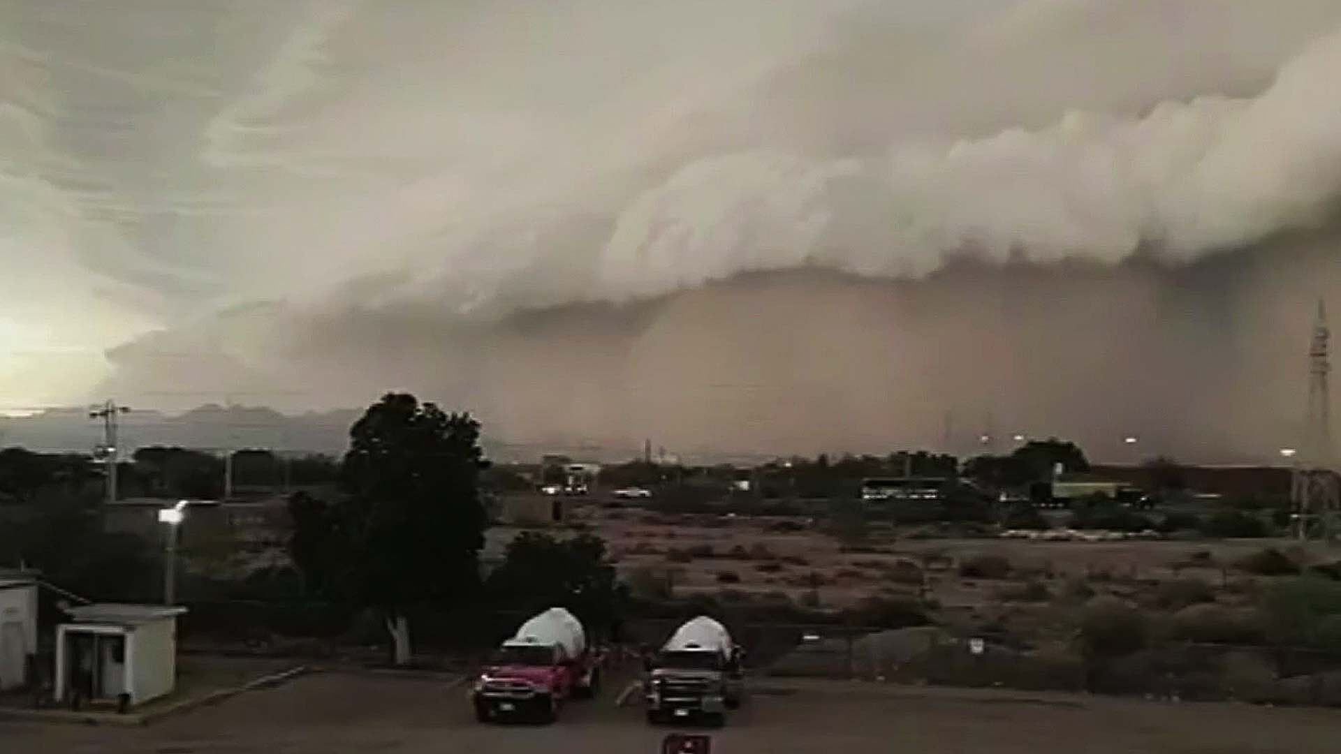 Revelan Nuevas Imágenes de la Tormenta de Arena en Sonora | N+